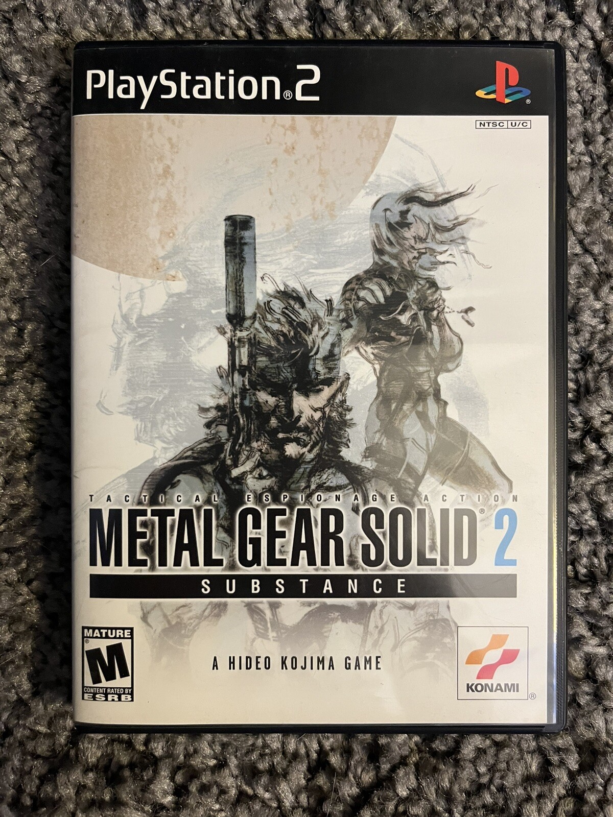 Metal Gear Solid 2 Substance MINT DISC 1st Print PS2 PlayStation 2 Sony ...