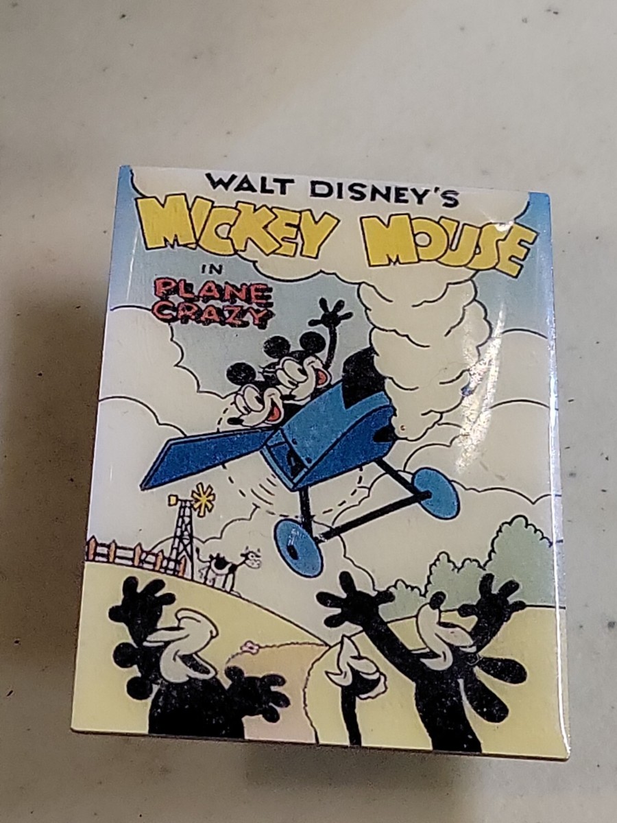 Mickey Mouse Plane Crazy Poster