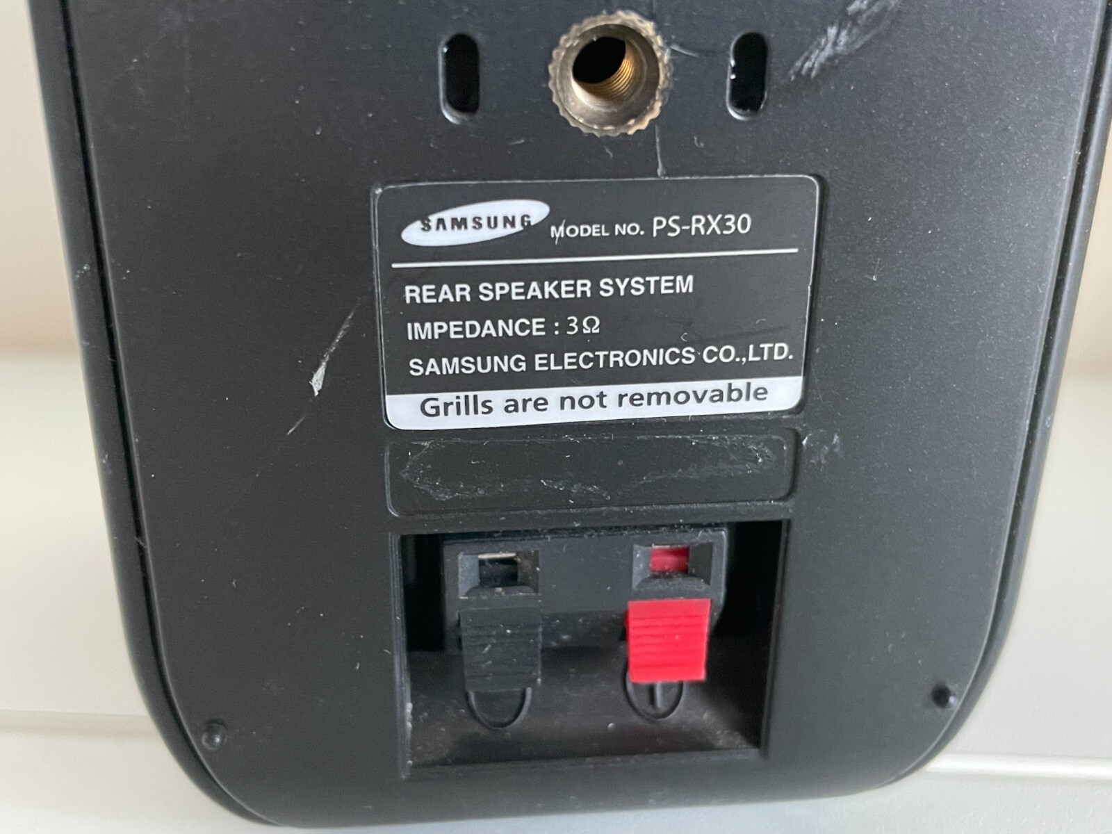 Samsung PS-RX30 Black Wired 3-Ohms Home Cinema Rear Right Surround ...