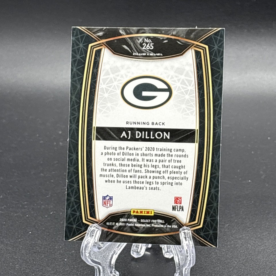2020 Select Club Level A.J. Dillon Rookie Card R25022 | eBay