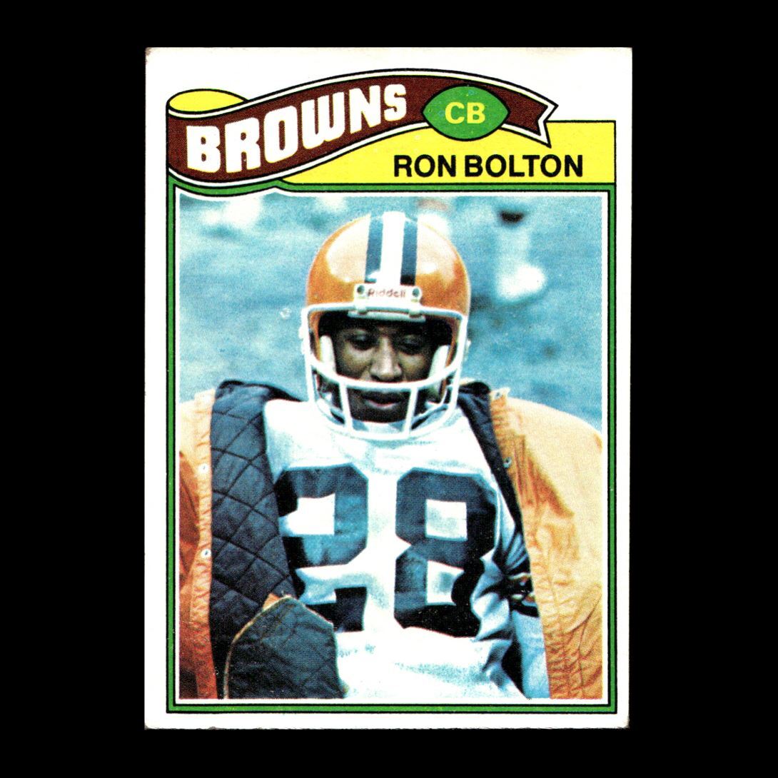 Ron Bolton 1977 Topps Cleveland Browns #114 R324C 78 | eBay