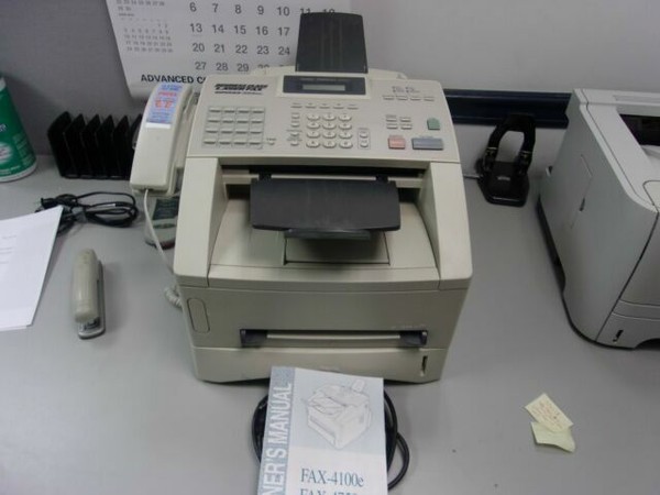 Brother Intellifax 4100e Super G3 Laser Fax Machine Copier W/toner for ...