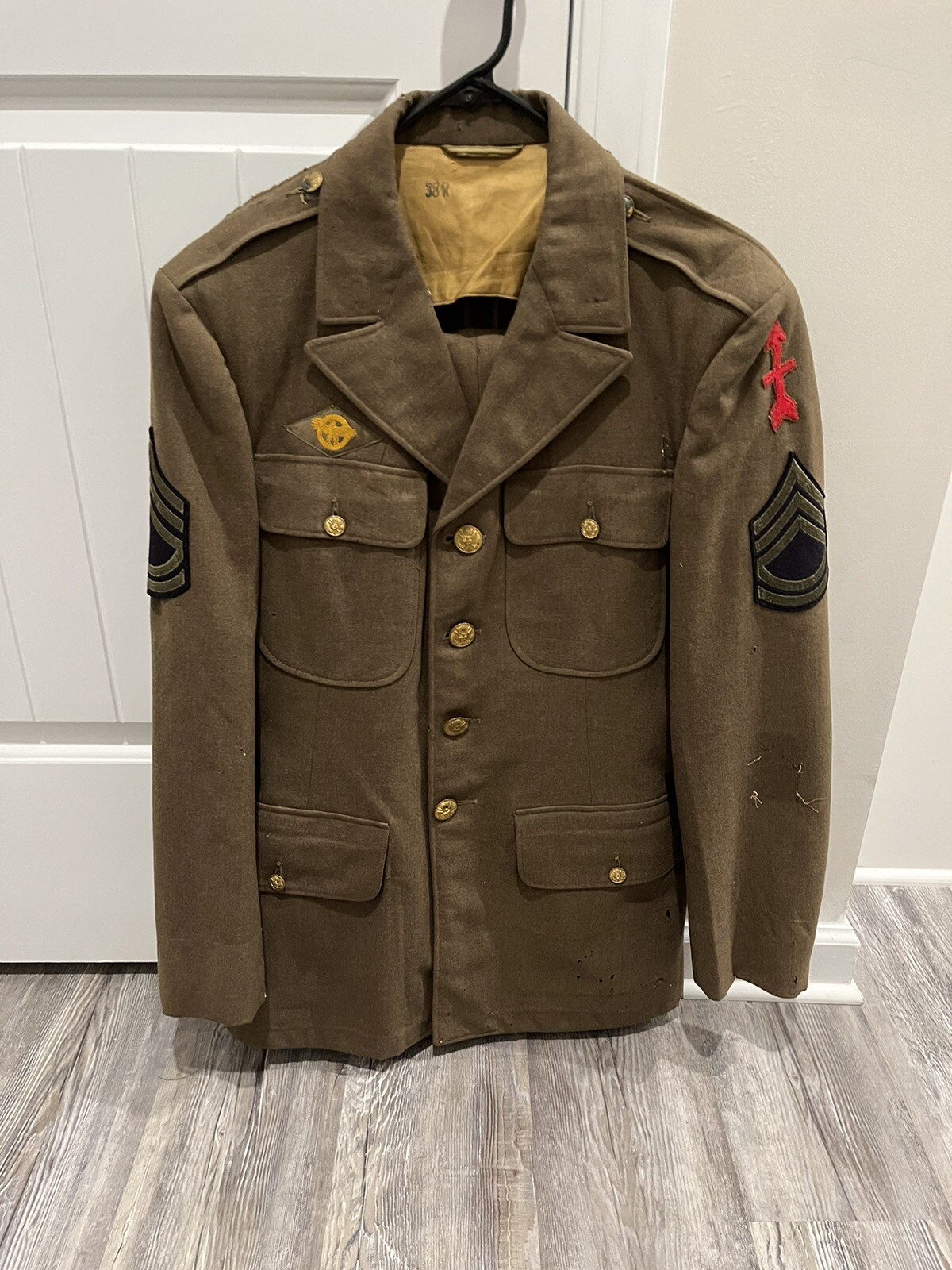 WW2 WWII US Army 32nd Infantry Division Uniform Grouping Australian ...