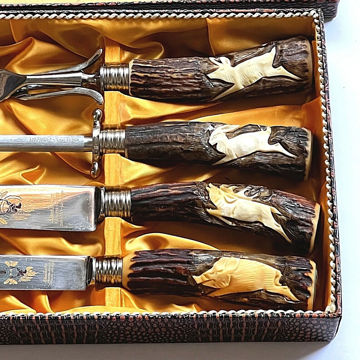 Solingen Knives Wood Carving