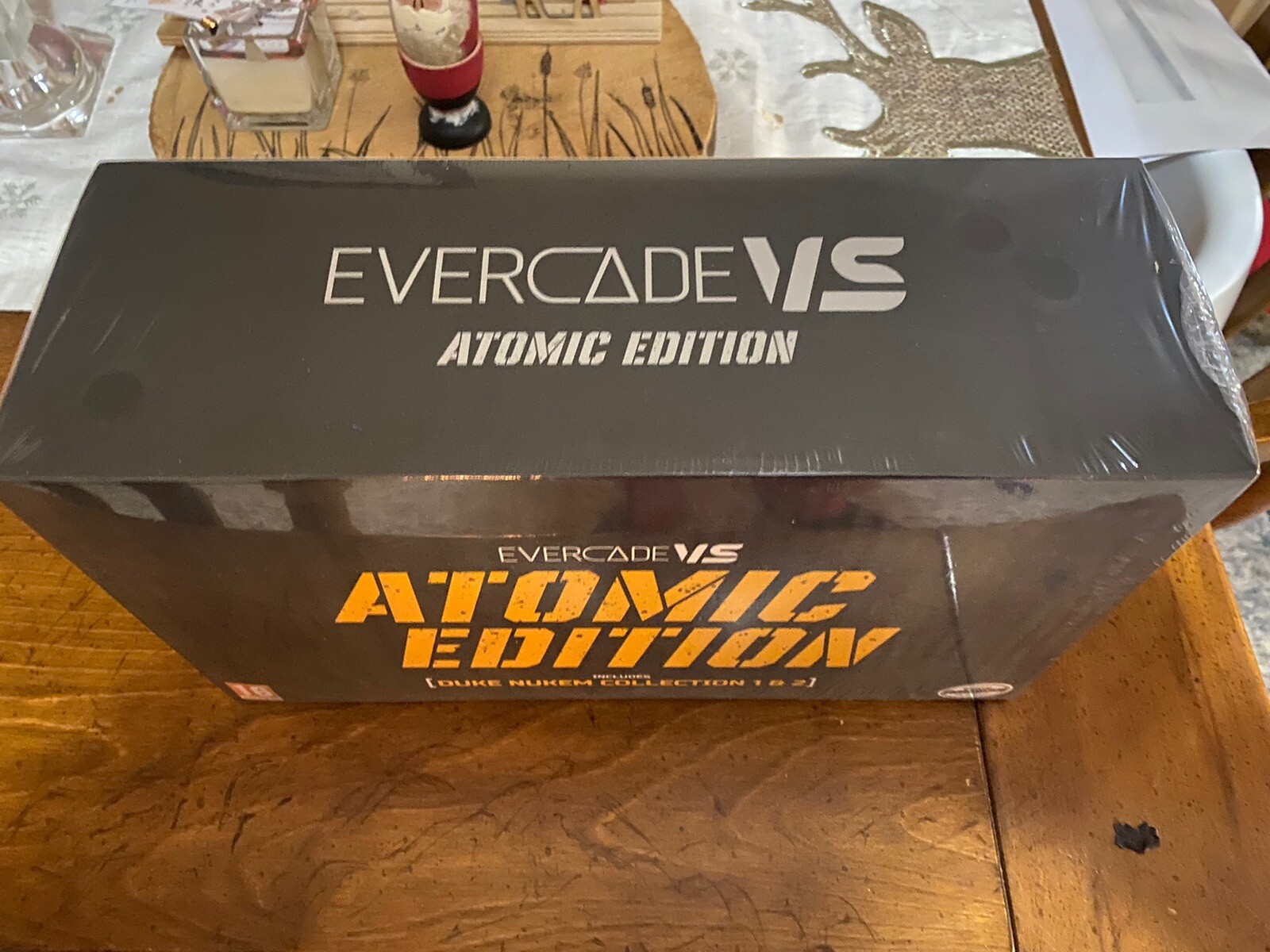 Evercade VS ATOMIC EDITION Limited Console Bundle NEW with Duke Nukem ...