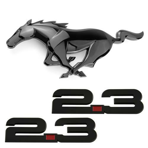 Mustang Gt Blackout Emblem Matte Or Gloss Black Out Emblems | 2015+