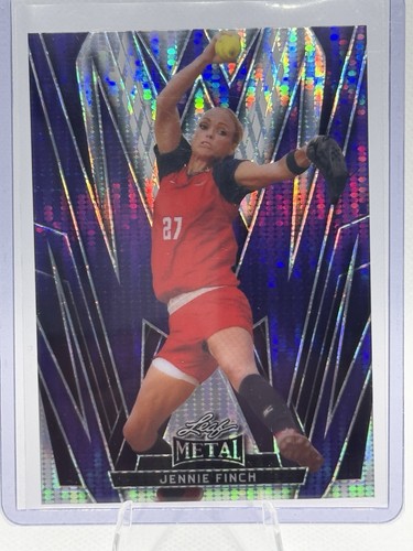 Jennie Finch🥎Purple Pulsar /5🔥2024 Leaf Women of Sport-Arizona Wildcats ...