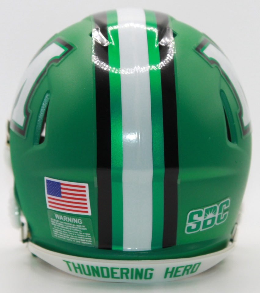 2025 Marshall Thundering Herd Custom Riddell Mini Helmet vs Georgia | eBay