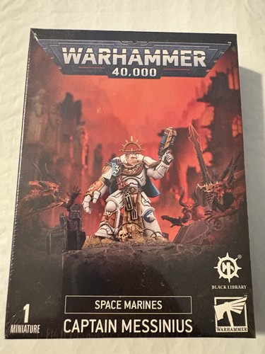 Warhammer 40k Space Marines Captain Messinius | eBay