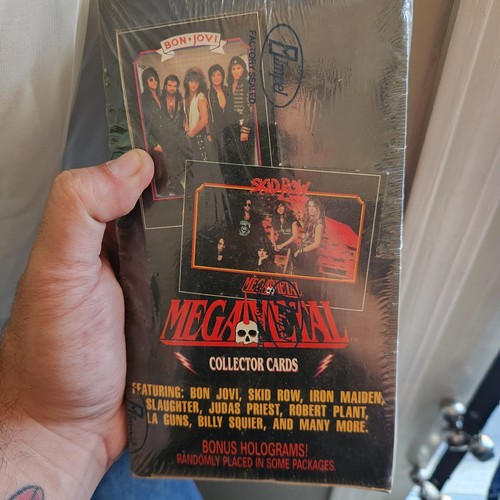 1991 Mega Metal Collectors Cards Factory Sealed Box | eBay