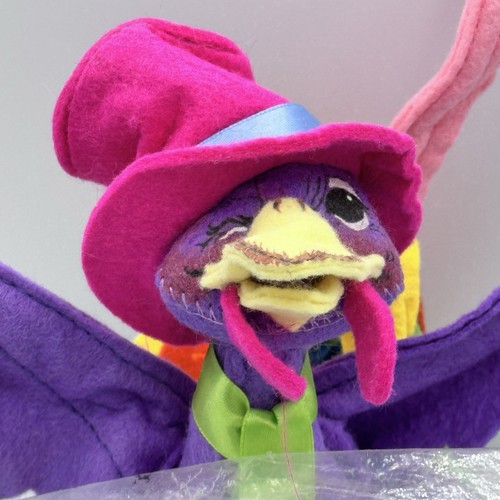 Annalee 7" Spring Boy Rooster Winking 159693 Purple Pink Green | eBay