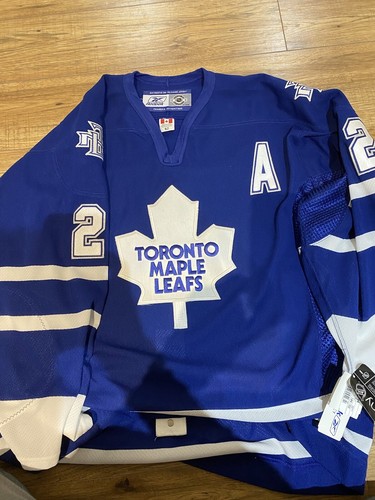 Bryan McCabe Signed Authentic Toronto Maple Leaf Jersey NWT Size 52 | eBay