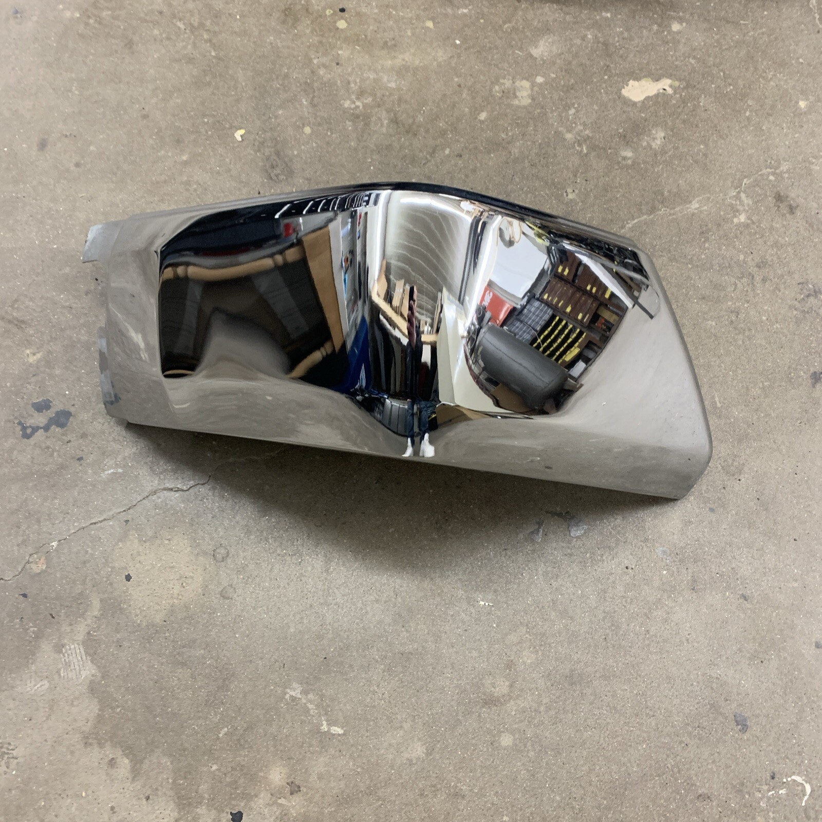 TOYOTA TUNDRA REAR BUMPER RIGHT CHROME OEM 2015 2016 2017 2018 2019 ...