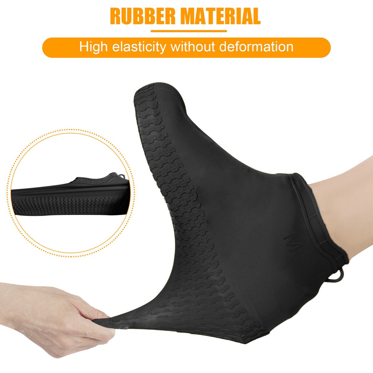 Slip Resistant Shoe Covers Rubber