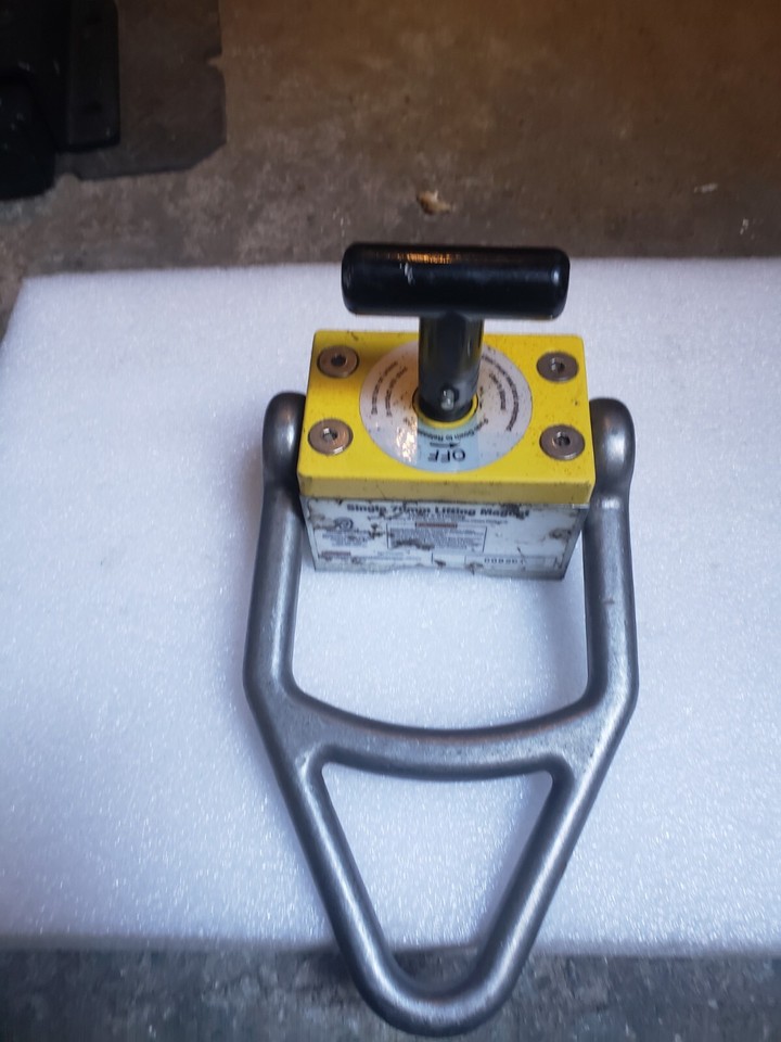 Magswitch Mlay1000 Lifting Magnet, 1000 Lb Max Load Cap - 1 per EA ...