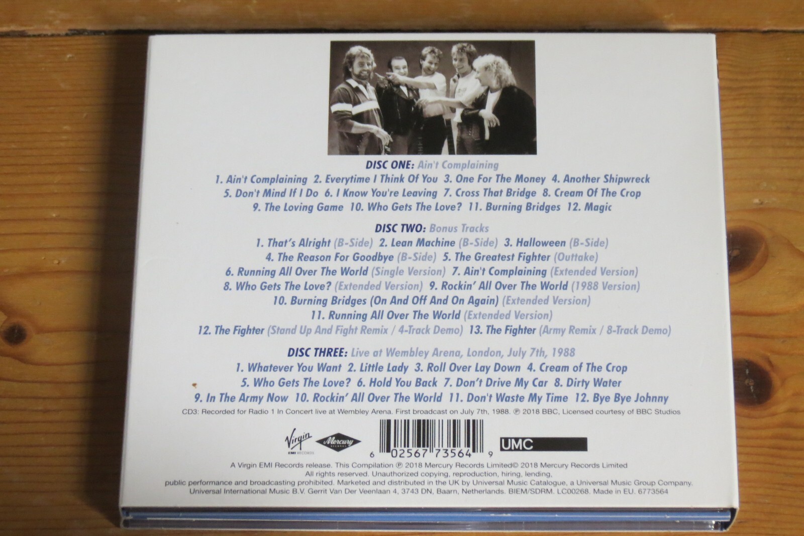 Ain't Complaining by Status Quo (CD, 2018) for sale online | eBay