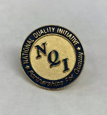 NQI National Quality Initiative Partnerships For Quality Gold Tone ...