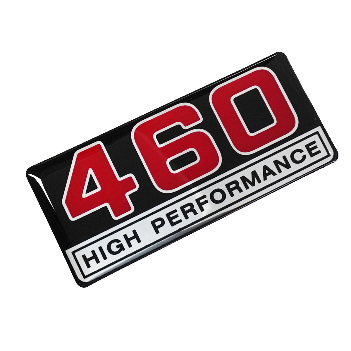 1x New 460 7.5 Liter Engine High Performance Emblems Red & Chrome ...