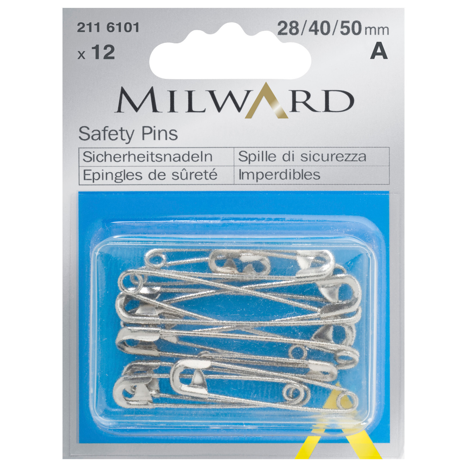 Milward Safety Pins Dressmaking Craft Sewing Assorted sizes | eBay