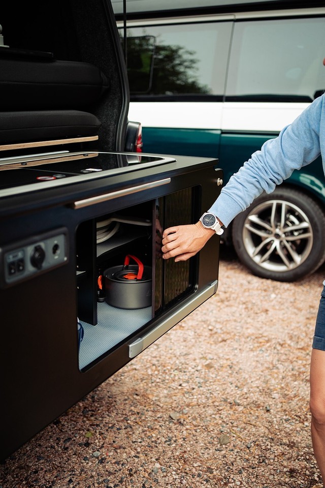 Slidepod Gen 3 Including Full Length Bed - Full Van Camping Set up | eBay