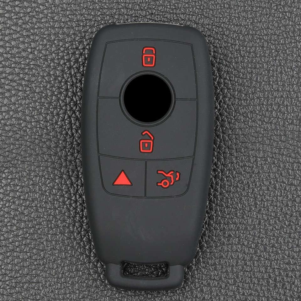4 Button Key Cover for Mercedes Benz Smart Key Fob 3 Remote Case A B C ...
