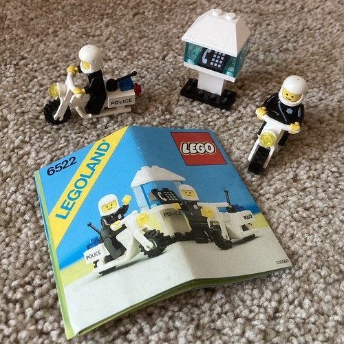 Lego Town HIGHWAY PATROL complete set 6522 instructions police classic ...