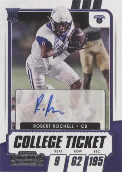 2021 Panini Contenders Draft Picks - College Ticket Autographs #241 ...