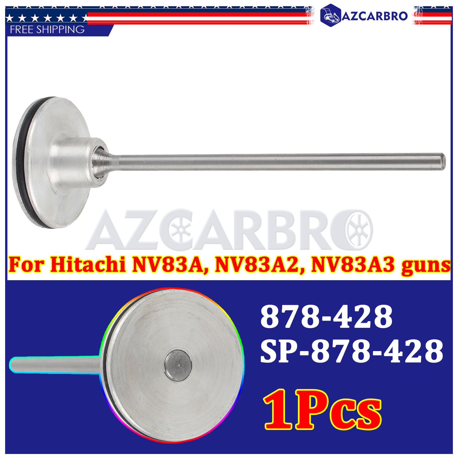 1 x 878428 878-428 Aftermarket Piston Driver Fit Hitachi NV83A NV83A2 ...