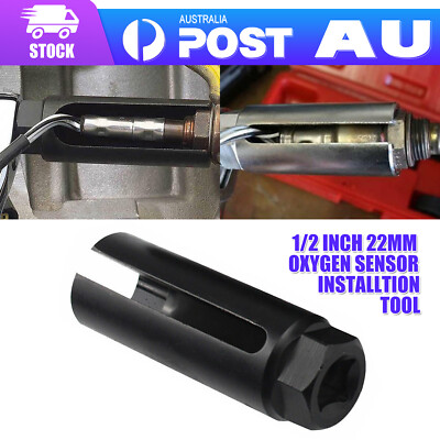 22mm Universal O2 Oxygen Sensor Socket Tool 1/2" Square Drive Removal ...