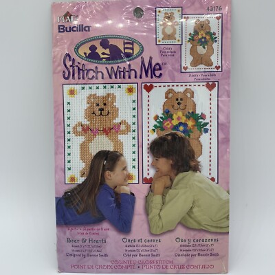 NIP BUCILLA STITCH WITH ME LIGHTHOUSE COUNTED CROSS STITCH KIT FOR ...