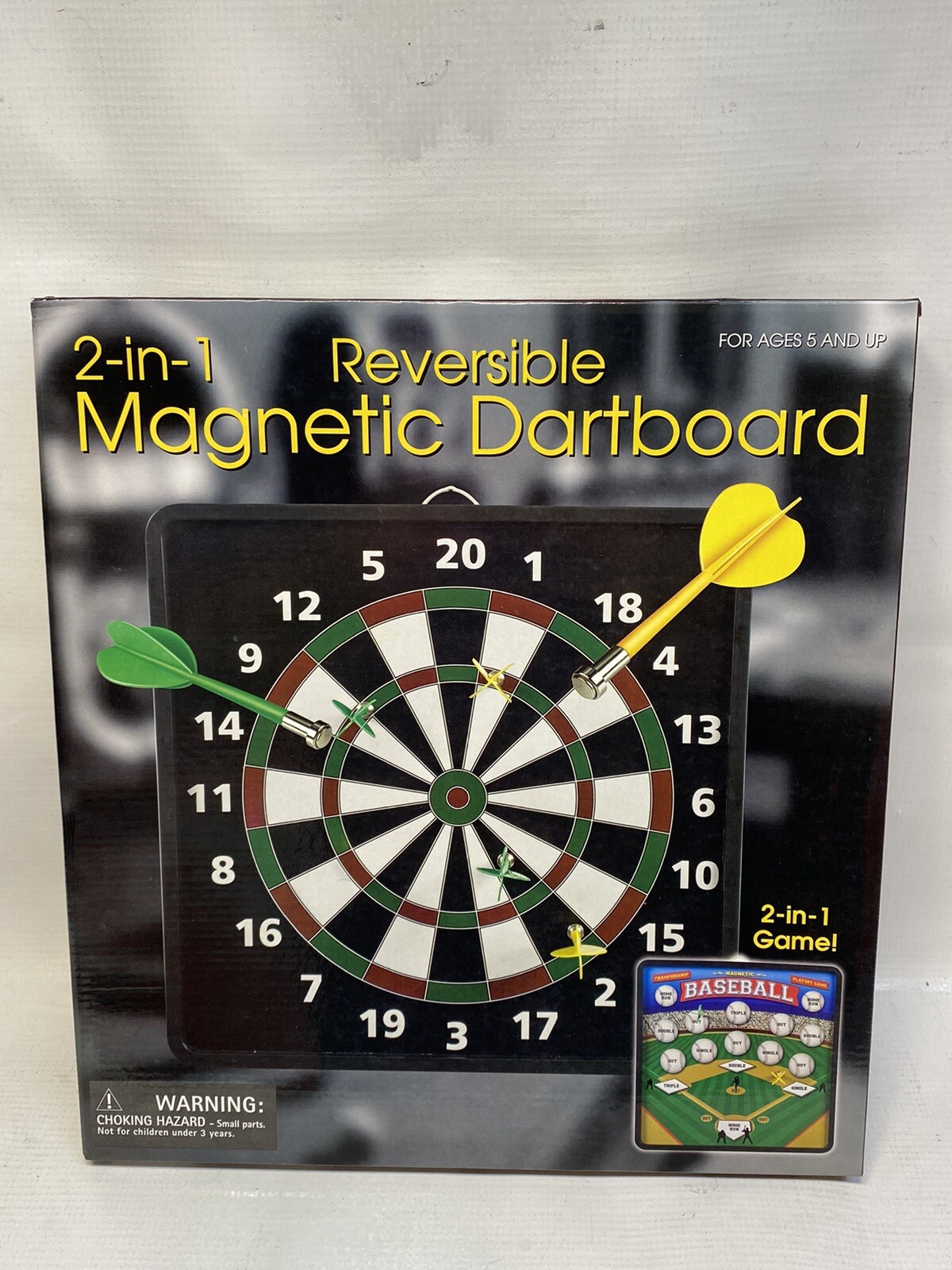 Westminster 2 in 1 Reversible Magnetic Dart Board 2610 for sale online ...