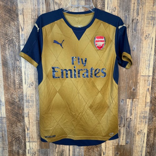 Arsenal FC 2015-16 Away Soccer Jersey Puma 747568 Men’s Sz Small | eBay