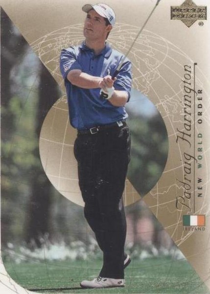 2003 Upper Deck - New World Order #88 Padraig Harrington for sale ...