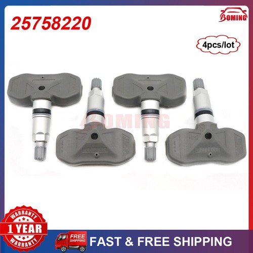 4x New Tire Pressure Sensor TPMS 25758220 315MHz For Corvette C5 C6 7 ...