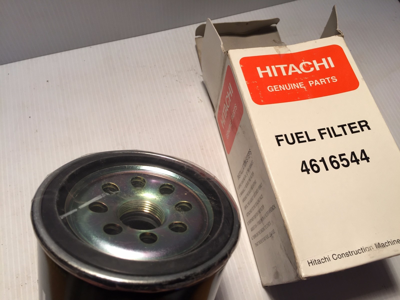 4S00483 Genuine Hitachi FUEL FILTER Element John Deere 4616544 | eBay