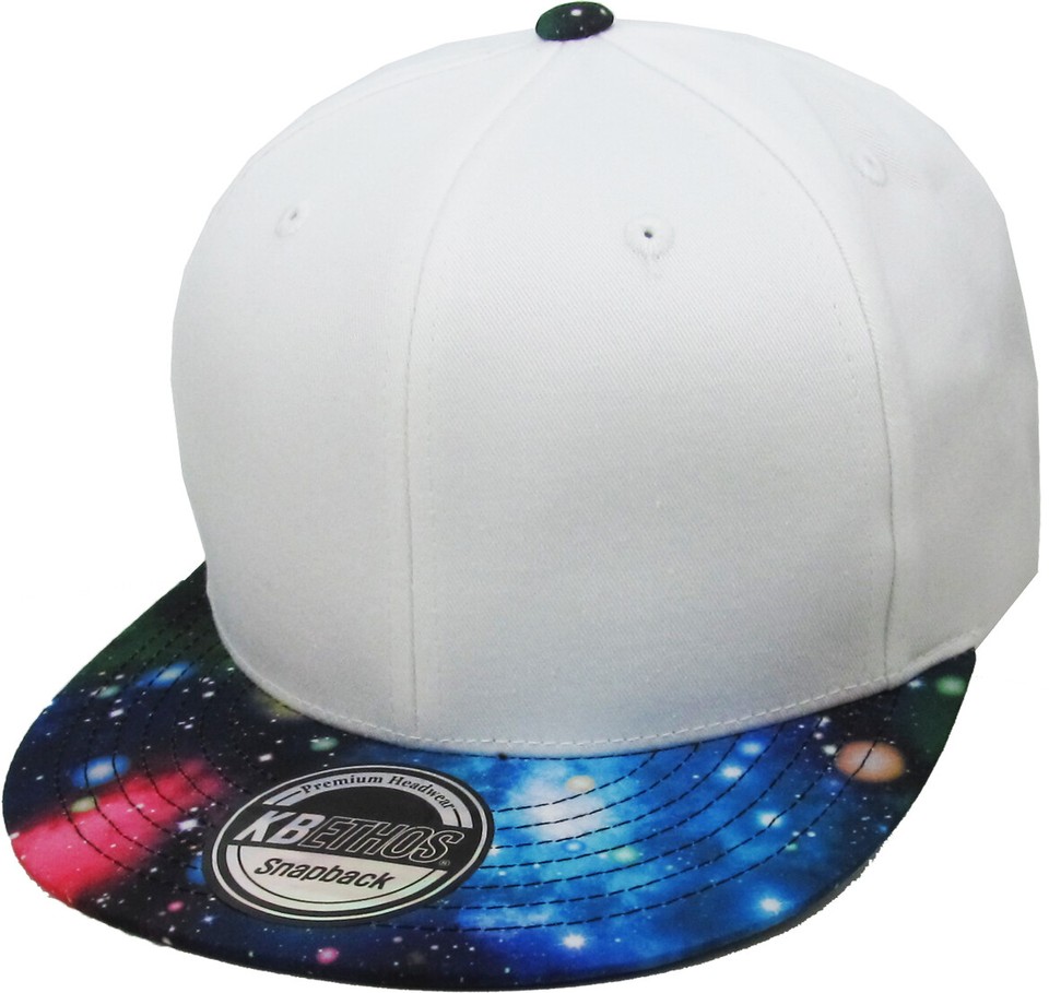Fashion Galaxy Print Hiphop Cap Snapback Baseball Cap Adjustable Hat ...