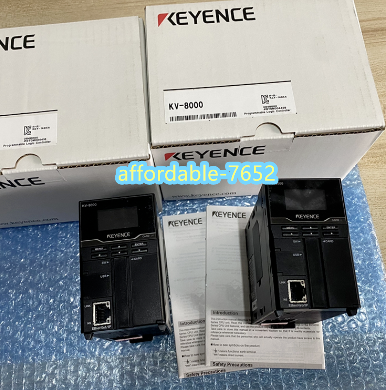 keyence KV-8000 CPU programmable controller KV-8000 Brand New Fast ...