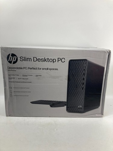 HP Slim Desktop Pentium Silver S01-aF2023w J5040 2GHz Intel UHD ...