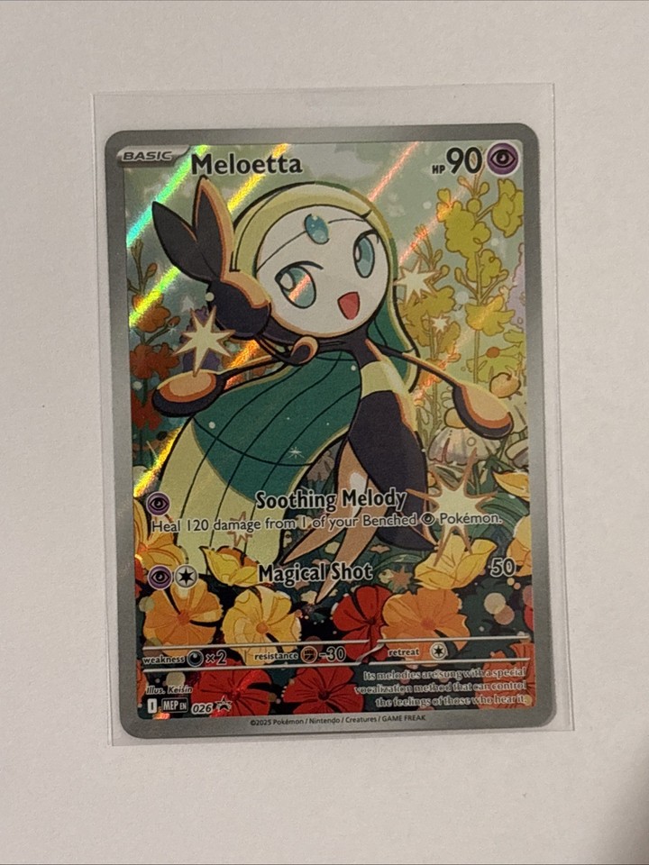 Meloetta 026 Me: Mega Evolution Promo Holo | eBay