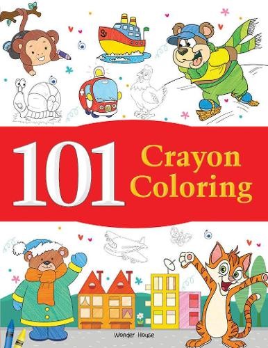 101 Crayon Coloring (Paperback) 9789389178463| eBay