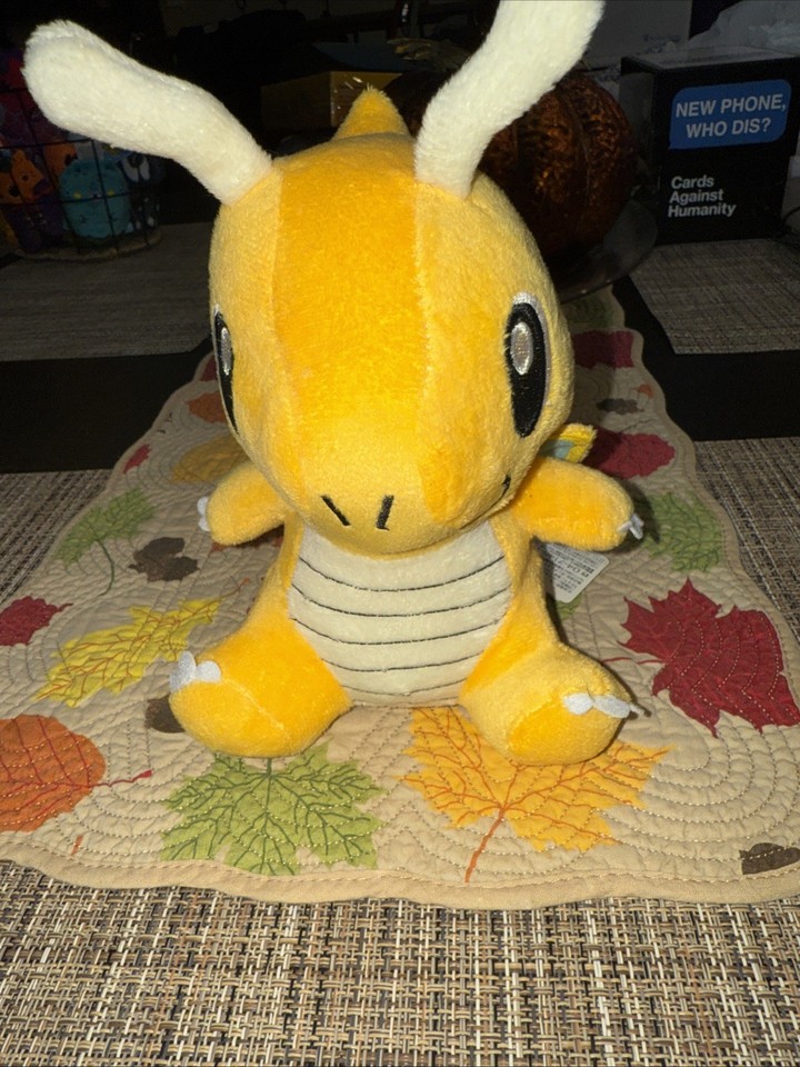 NWT 2008 Dragonite Pokemon Banpresto UFO Plush Appx 6" Japan Import ...