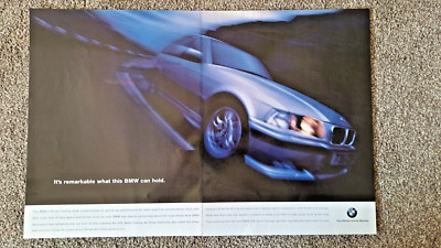 BMW 323i SPORT TOURING E36 - FRAMEABLE COLLECTIBLE ORIGINAL CLASSIC CAR ...