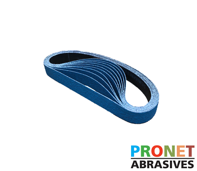 13 x 451mm Zirconia File Belts for Black & Decker - P40, P60, P80 ...