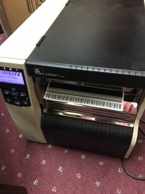 Zebra Industrial Barcode Printer Zebra 220xi4 Industrial Label
