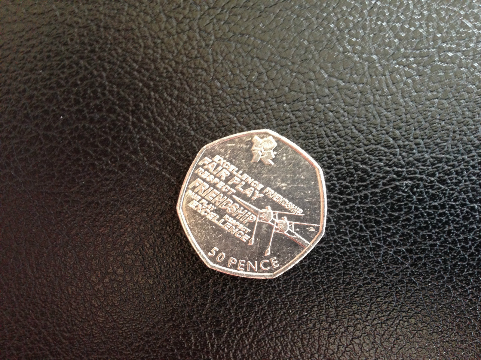 Olympic 50p. All Types Available. Football, Triathlon, Judo, Wrestling ...