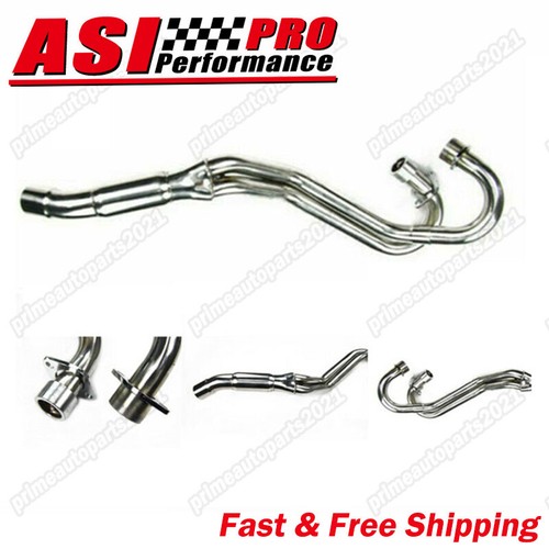 Stainless Header Exhaust Head Pipe For 2001-2005 Yamaha YFM660 Raptor ...