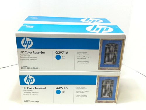 LOT OF 4 GENUINE HP Q3971A Toner Cartridge Brand New | eBay