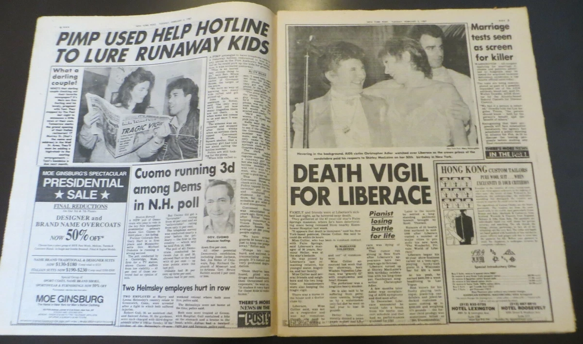 Liberace Death Photos