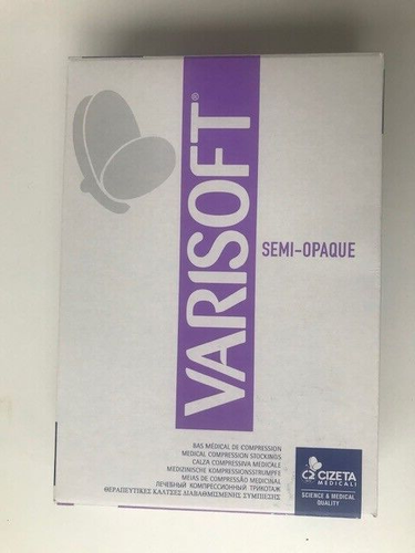VARISOFT SEMI OPAQUE "BAS MEDICAL de COMPRESSION POUDRE - CLASSE 2 ...