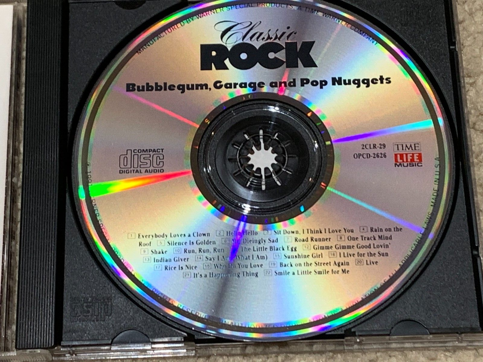 Time Life Music: Classic Rock Bubble Gum Garage and Pop Nuggets (CD ...